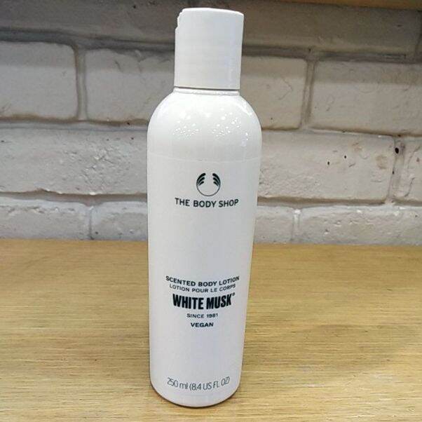The body shop White musk body lotion 250ml | Lazada.co.th