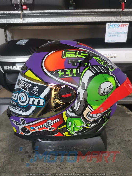 RD HELMET CZR #3 (MATTE PURPLE) | Lazada PH