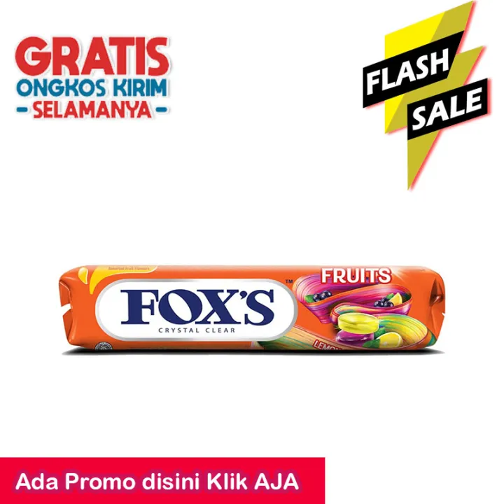 permen Fox's Candy Stick Fruit 37G permen fox | Lazada Indonesia