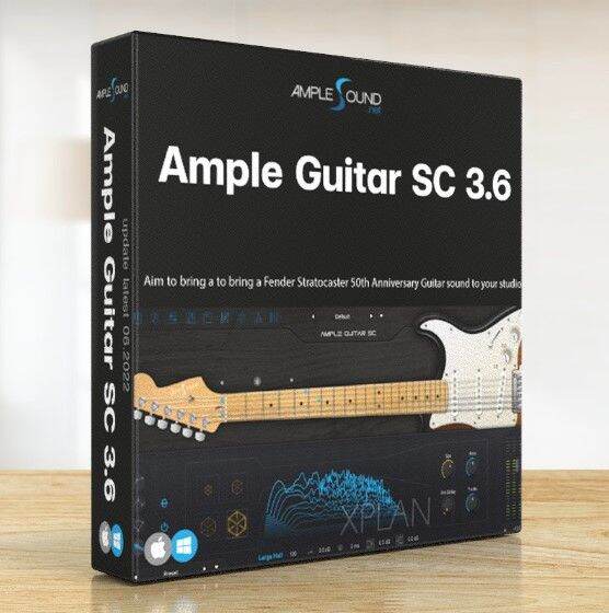 Ample Sound Guitar SC 3.6 โปรแกรม จำลองกีตาร์ Stratocaster ( win/Mac ...