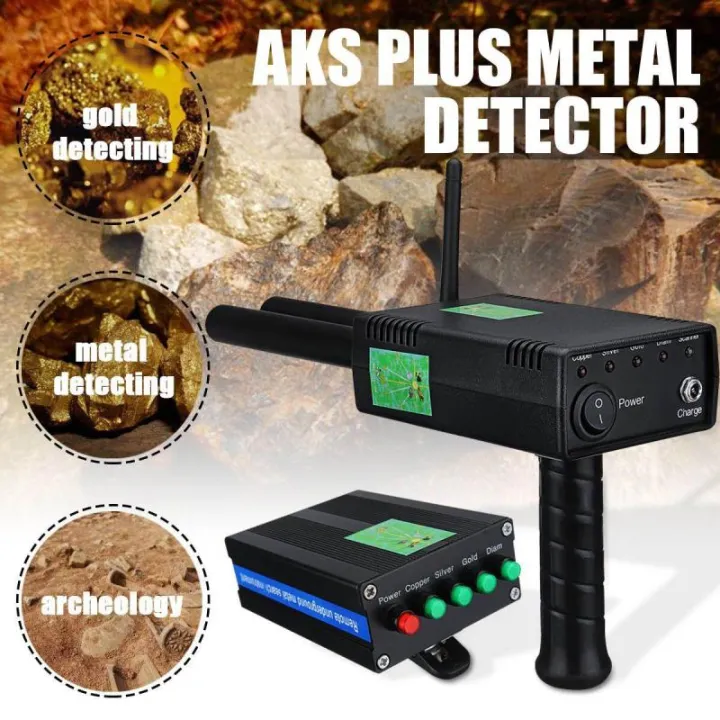 20M Depth 1000M Search Range 12v Remote positioning underground Metal ...