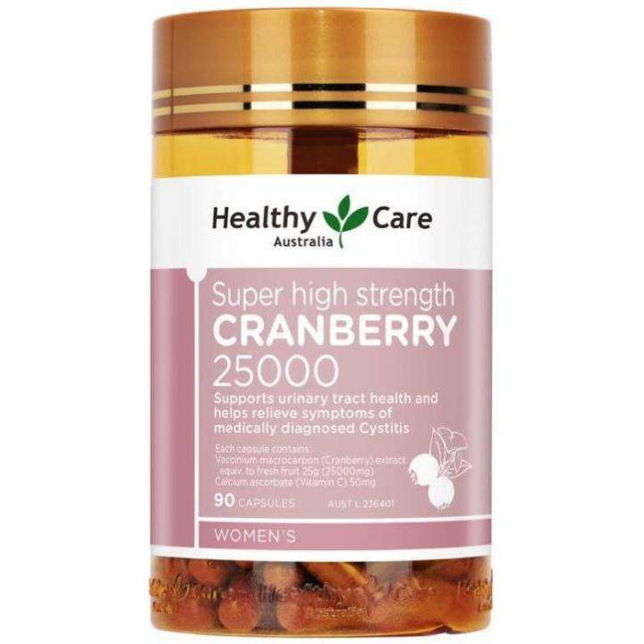 Healthy Care Super Cranberry 25000 90 Capsules สารสกัดจากแครนเบอรี่ ...