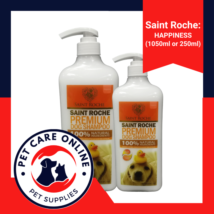 Saint Roche HAPPINESS Premium Dog Shampoo (2 size varieties) | Lazada PH