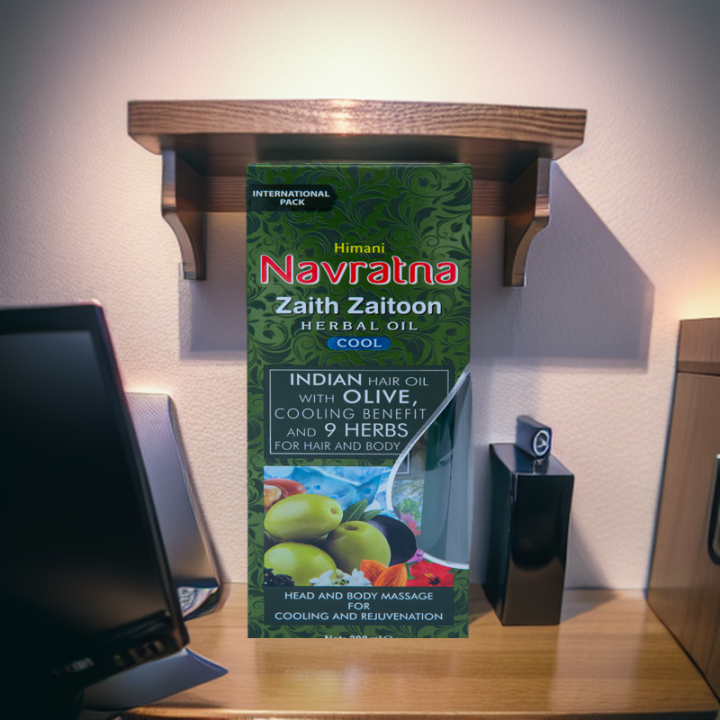 Navratna zaith zaithoon Head and Body Massage 200ml | Lazada