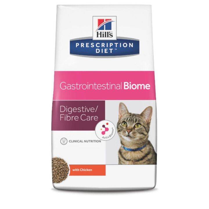 [นาทีทองลด 50%]Hill's Feline GI Biome 1.8 kg. อาหารแมวเสริมไฟเบอร์ละพรี ...
