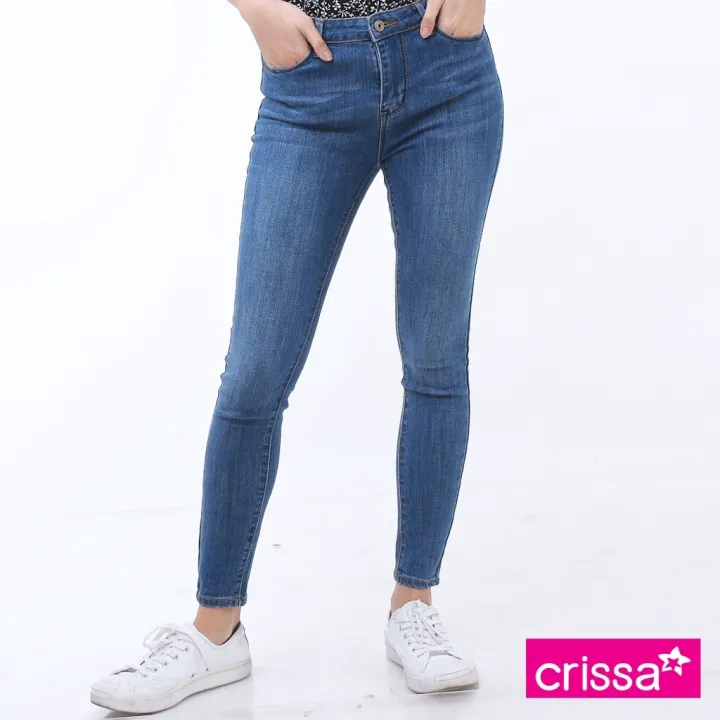 ♟ Crissa Skinny Midrise Jeans CSB03-0150 (Med.Ws/Hs Whiskers) MD ...