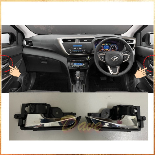 ORIGINAL MYVI D20N 2018 MG3 ARUZ AXIA BEZZA DOOR INNER HANDLE LH RH ...
