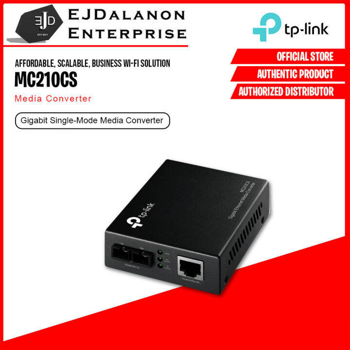 Tp-link MC210CS | Gigabit Single-Mode Media Converter | MC210CS ...
