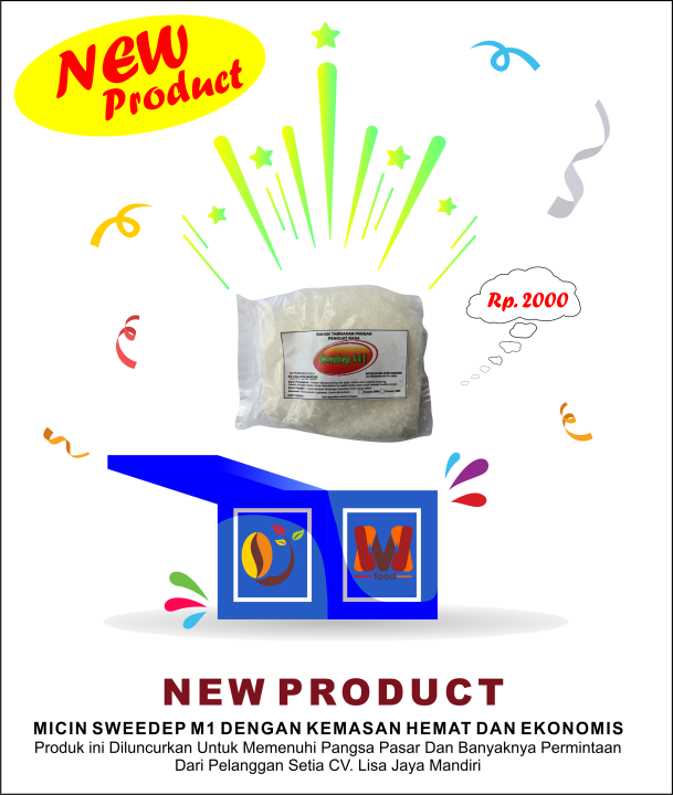 Penyedap Rasa Atau Micin SWEEDEP M1 2000 Rupiah | Lazada Indonesia