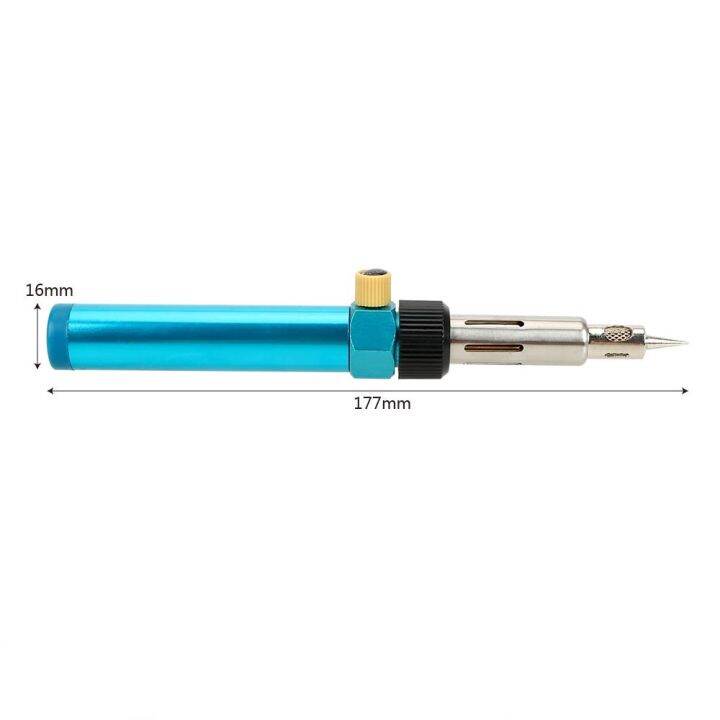 F Burner Butane Solder Iron Adjustable Temperature Gas Soldering Iron ...