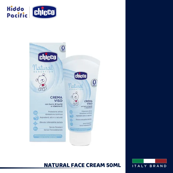 [ แจกคูปอง 10% ] Chicco Natural Face Cream 50Ml ครีมบำรุงผิวหน้า สำหรับ ...