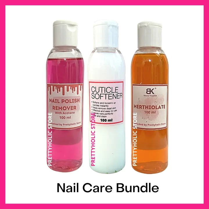 Nail Polish Remover Cuticle Softener Merthiolate Bundle | Lazada PH