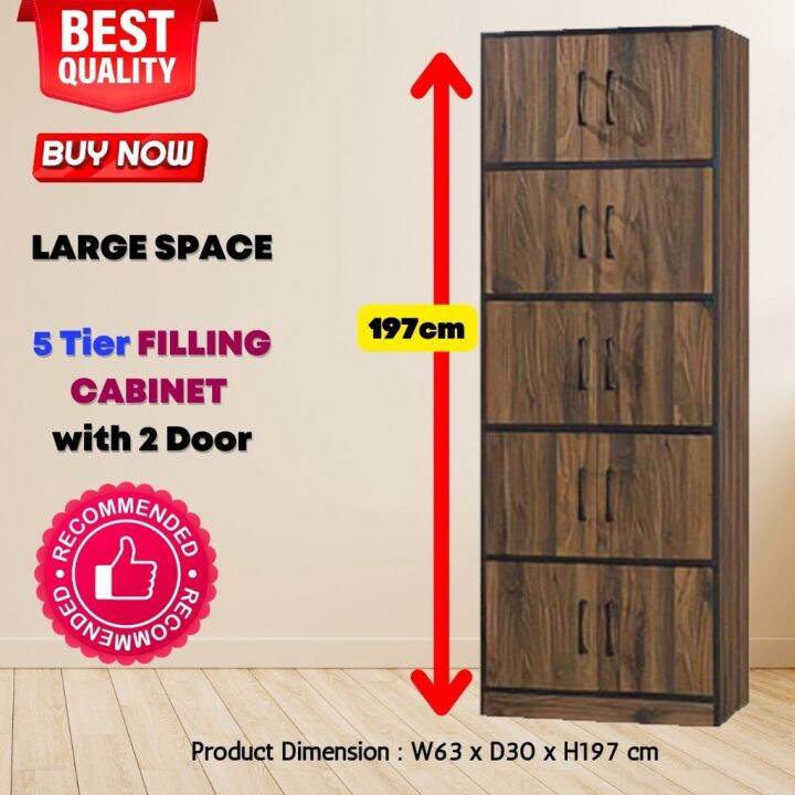 ROAM Rak Buku Bertutup Multipurpose File Cabinet Rack Storage Cabinet ...