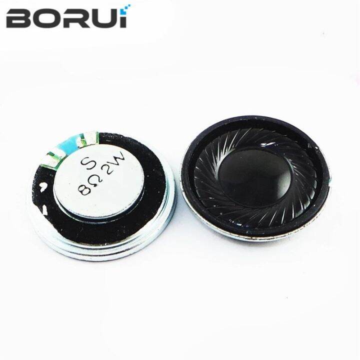 2pcs Original Ultra-thin Mini speaker 8 ohms 2 watt 2W 8R speaker Diameter 28MM 2.8CM thickness ...