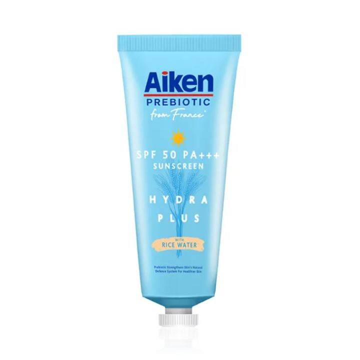 AIKEN Prebiotic Sunscreen Super UV Protection SPF50 PA+++ 25ml Hydra ...