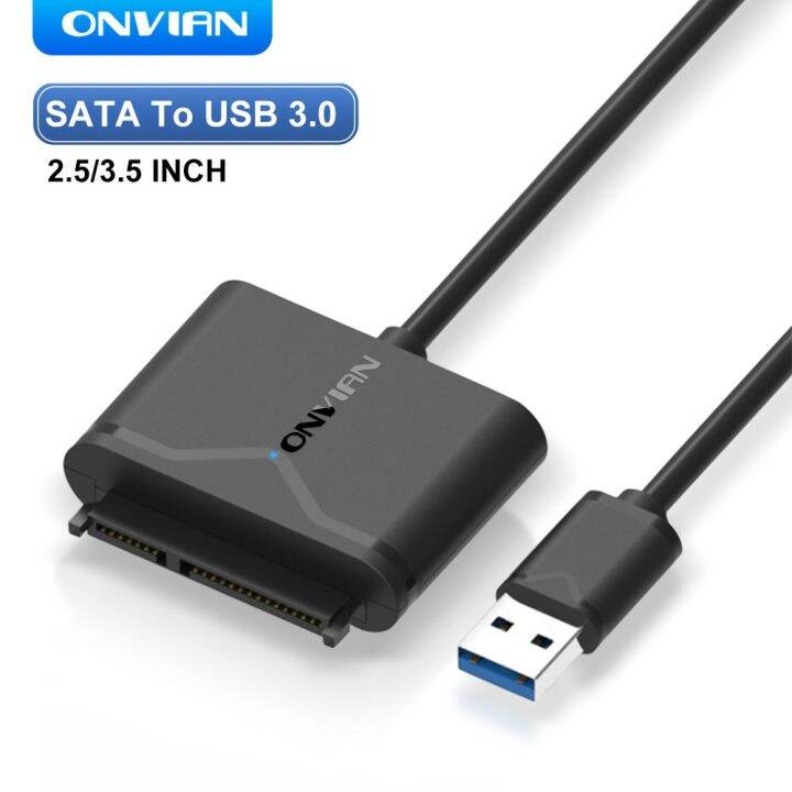 {Hot} Onvian SATA To USB Adapter USB 3.0 To Sata 3 Cable Converter Cabo ...