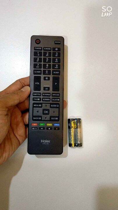 Original Haier HTR-A18E Flat Panel Led Remote Control | Lazada