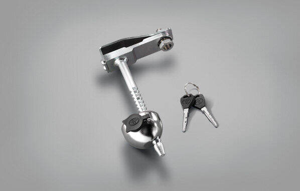 (ของแท้) PC458-0K002 อุปกรณ์ล็อคยางอะไหล่แบบกุญแจ โตโยต้ารีโว่ และ ฟอ ...