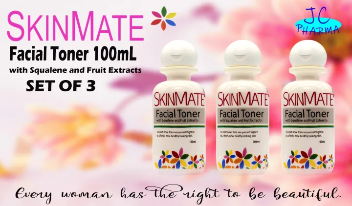 Authentic Skinmate Facial Toner (100mL) 3 pieces | Lazada PH