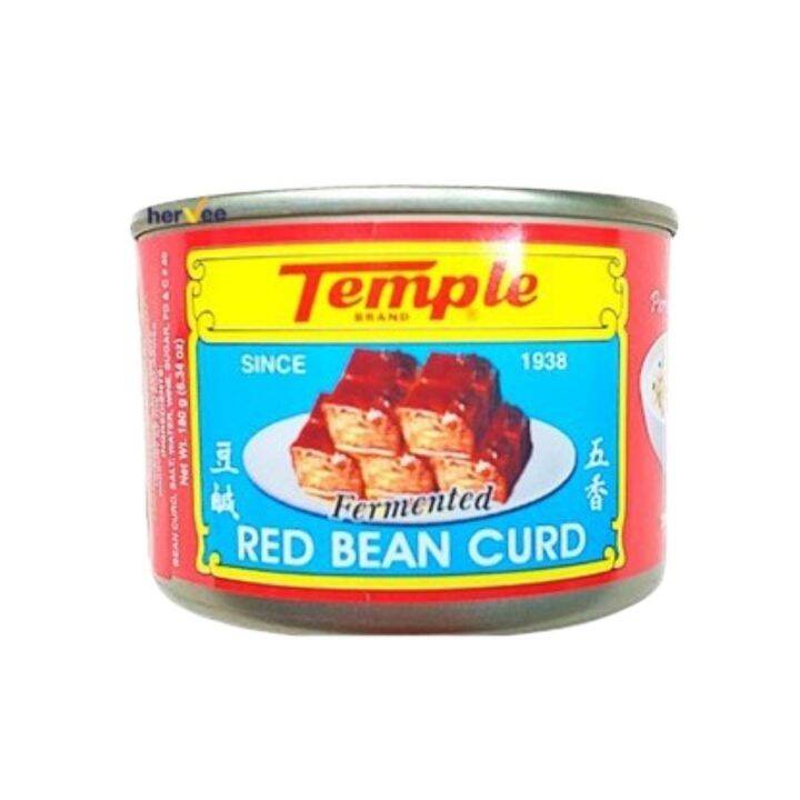 [Hot sales] TEMPLE BRAND FERMENTED RED BEAN CURD 180g | Lazada PH