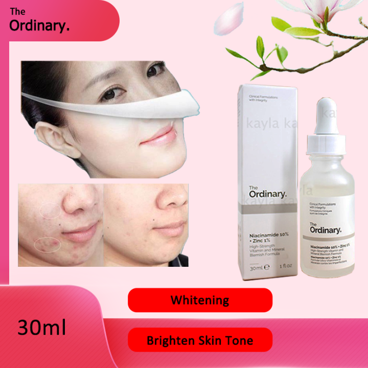 The Ordinary Niacinamide 10%+Zinc 1% Reduce Blackheads Acne Black Heads ...