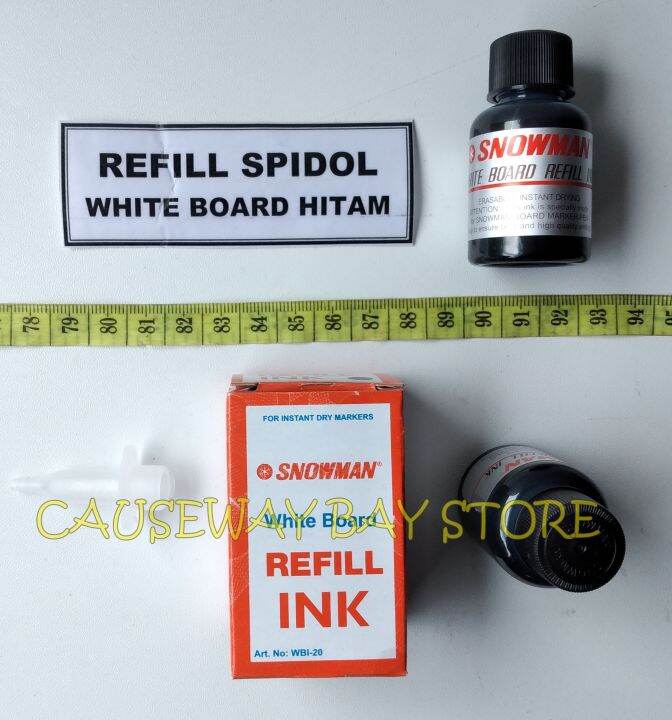 ISI TINTA SPIDOL WHITE BOARD HITAM | Lazada Indonesia