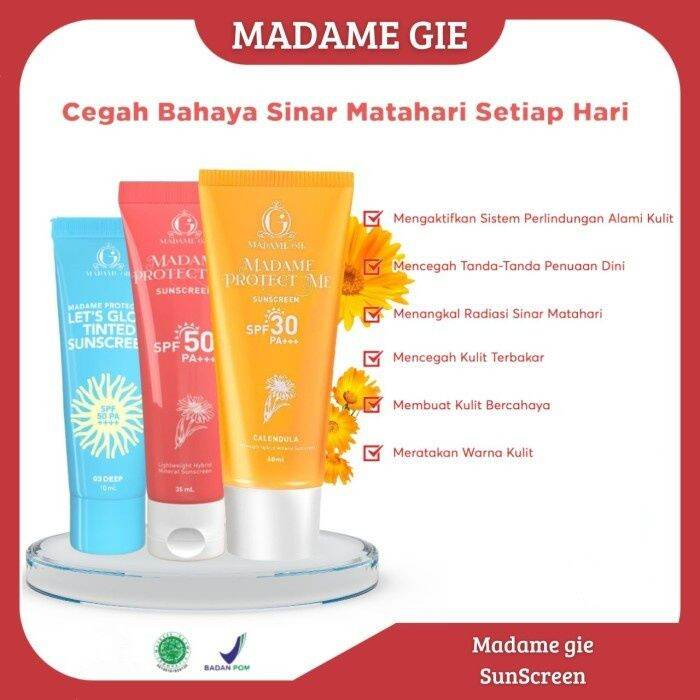 (TA) Madame Gie Madame Protect Me Sunscreen SPF 30 PA +++ Calendula l ... (TA) Madame Gie Madame Protect Me Sunscreen SPF 30 PA +++ Calendula l ...