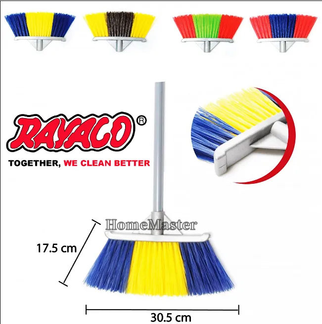 RAYACO 414P HIGH QUALITY Nylon Broom Flood Brush with Metal Handle ...