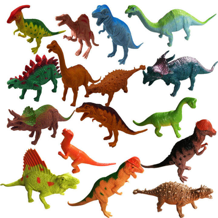 Jurassic animal model static plastic toy set boy gift Tyrannosaurus Rex ...