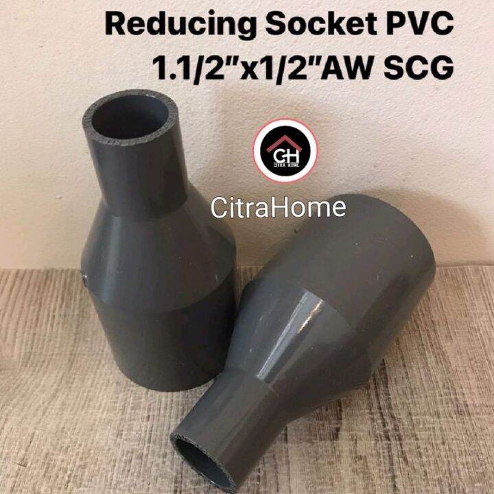 Reducing Socket/ Verlop Sok PVC 1.1/2”x1/2” AW SCG | Lazada Indonesia