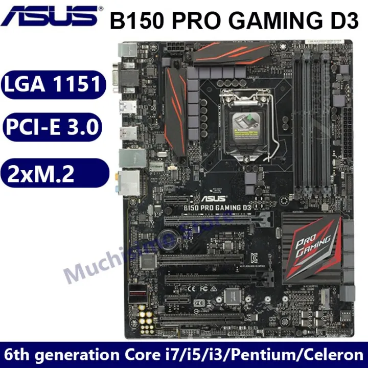 Motherboards B150 Pro Gaming D3 LGA 1151 6th generation Core i7 i5 i3 Mainboard DDR3 ...