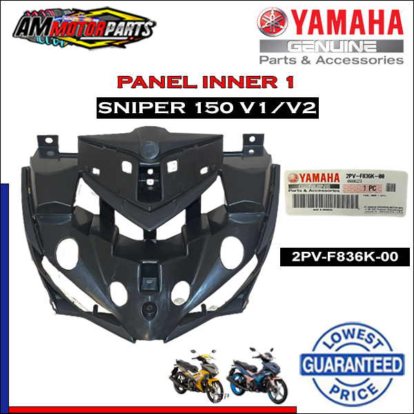 PANEL INNER 1 SNIPER 150 V1/V2 (2PV-F836K-00) YAMAHA GENUINE PARTS | Lazada PH