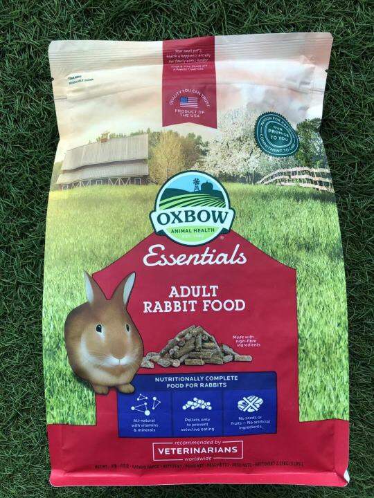 OXBOW ESSENTIALS BUNNY BASIC FOOD 5IB NUTRITIONALLY COMPLETE FOOD FOR ...