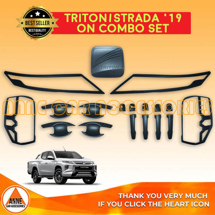 Mitsubishi Strada 2019 2020 2021 2022 2023 Model Black Strada ...