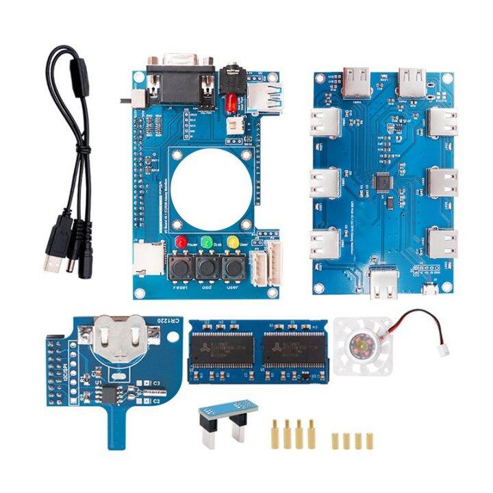 For Mister FPGA 128MB Kit Motherboard+USB Hub V2.1 Parts Kit for Terasic DE10-Nano Mister FPGA ...