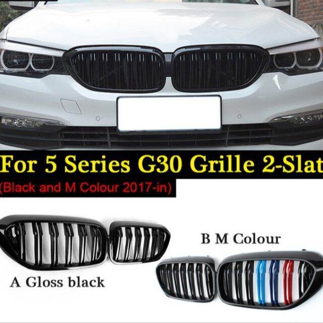 BMW G30 grille （double line） | Lazada