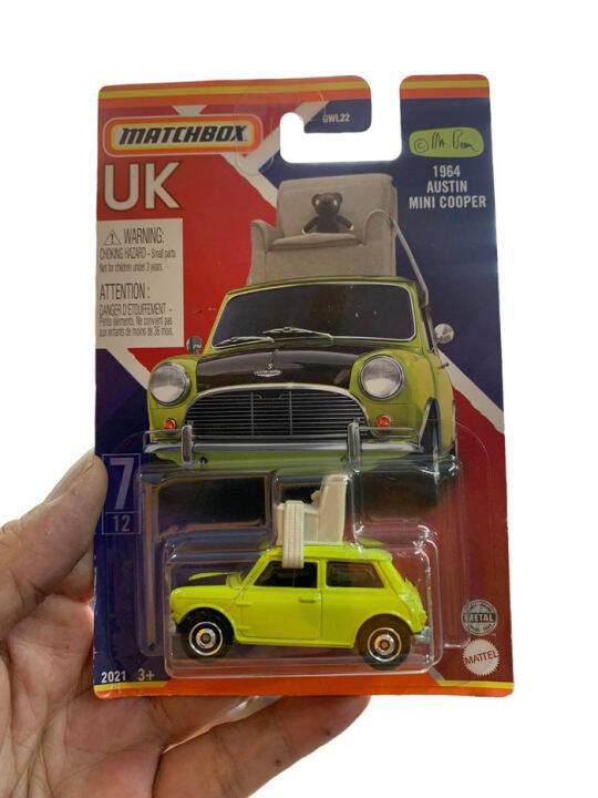 Matchbox UK Mr Bean Mini Cooper Hijau CARD JELEK | Lazada Indonesia