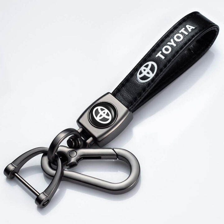 Huiyisunny Genuine Leather Car Logo Keychain Suit For Toyota Hatchback huiyisunny-genuine-leather-car-logo-keychain-suit-for-toyota-hatchback