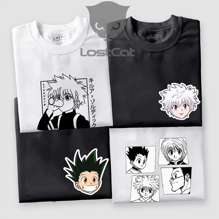 HUNTER×HUNTER inspired streetwear, hustler Naruto HD Print Japanese Men ...
