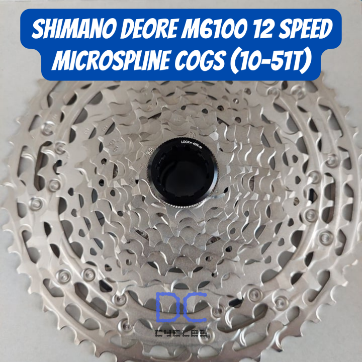 Shimano Deore M6100 12 speed cogs 10-51T | Lazada PH