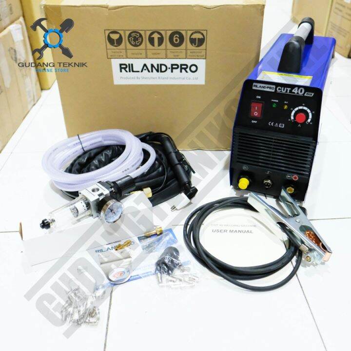 Mesin Las Potong RILAND Cut40 - Cutting Plasma RILAND PRO Cut 40 / Alat Potong Besi RILAND Cut ...