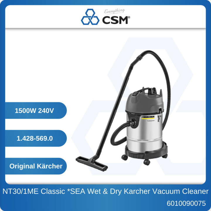 Nt30 1me Classic Sea Wet And Dry Karcher Vacuum Cleaner 1500w 240v 1 428