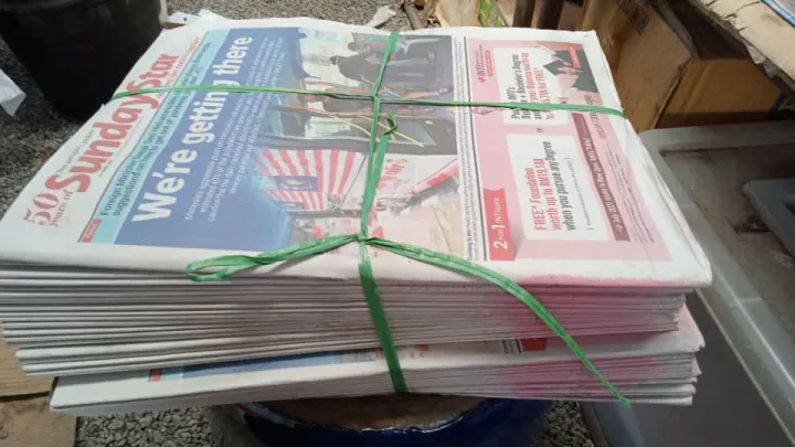 Surat Khabar Lama. RECYCLED!! | Lazada