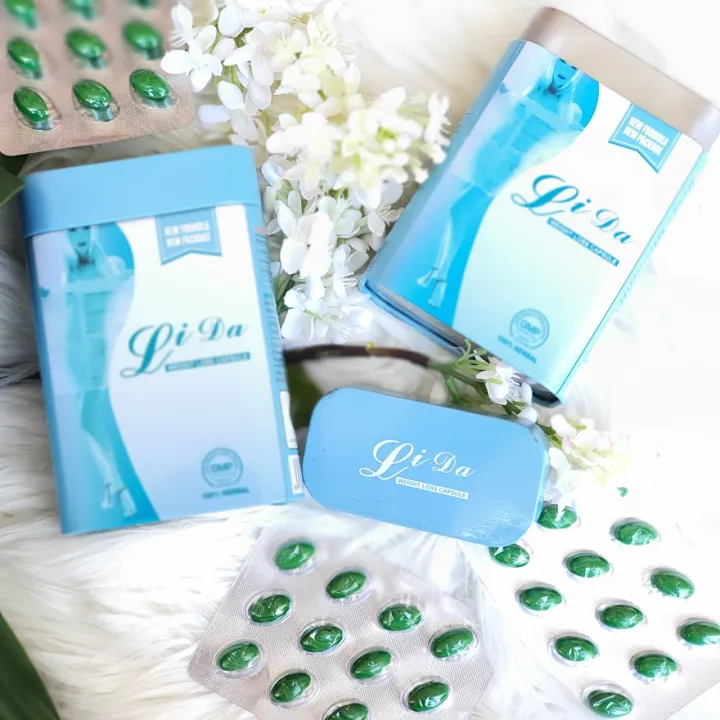Lida Weight Loss Capsule Faster, reduces fat, effective slimming 72 ...