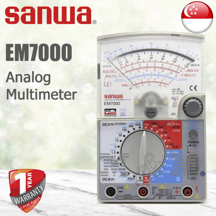 Sanwa EM7000 Analog Multimeter | Lazada Singapore