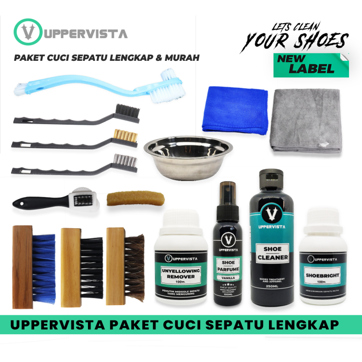 STARTER KIT CUCI SEPATU LENGKAP MURAH untuk semua jenis sepatu | Lazada ...