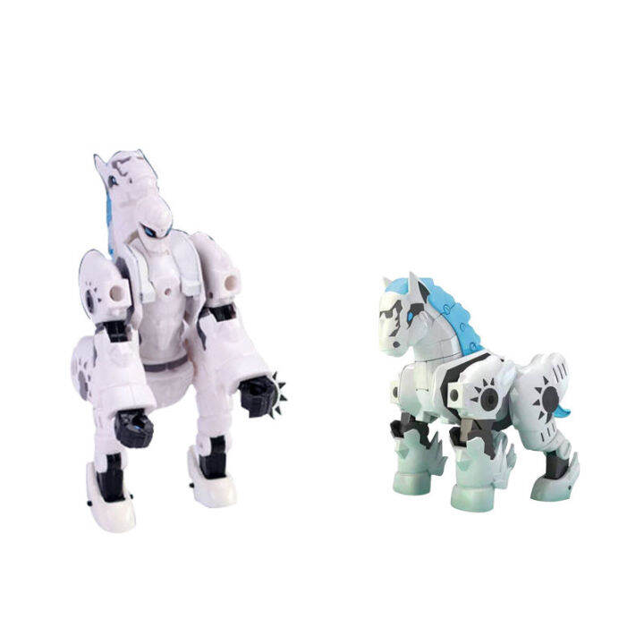 Children's Transformation Robot Diamond Toy Model Animal Little Boy ...