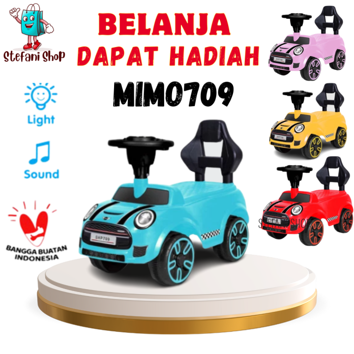 Mainan anak Mobil Dorong SHP 709 Ride on Car MIMO | Lazada Indonesia