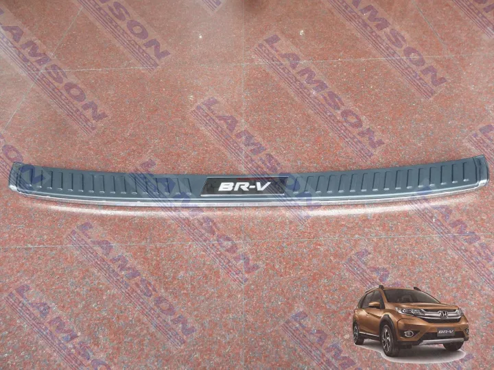 Honda BR-V BRV 2016 - 2022 Rear Step Sill Bumper Protection Plate ...
