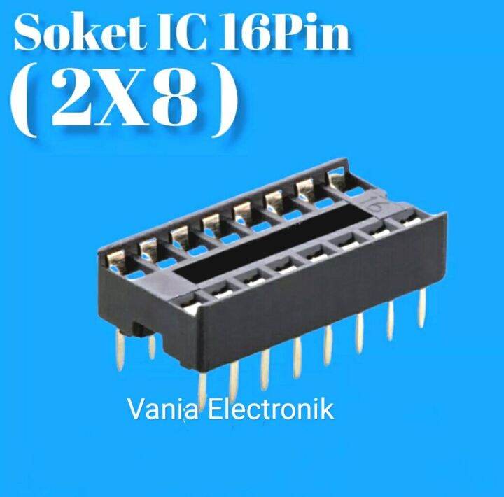 SOCKET IC 16 PIN IC SOCKET 16 pin | Lazada Indonesia